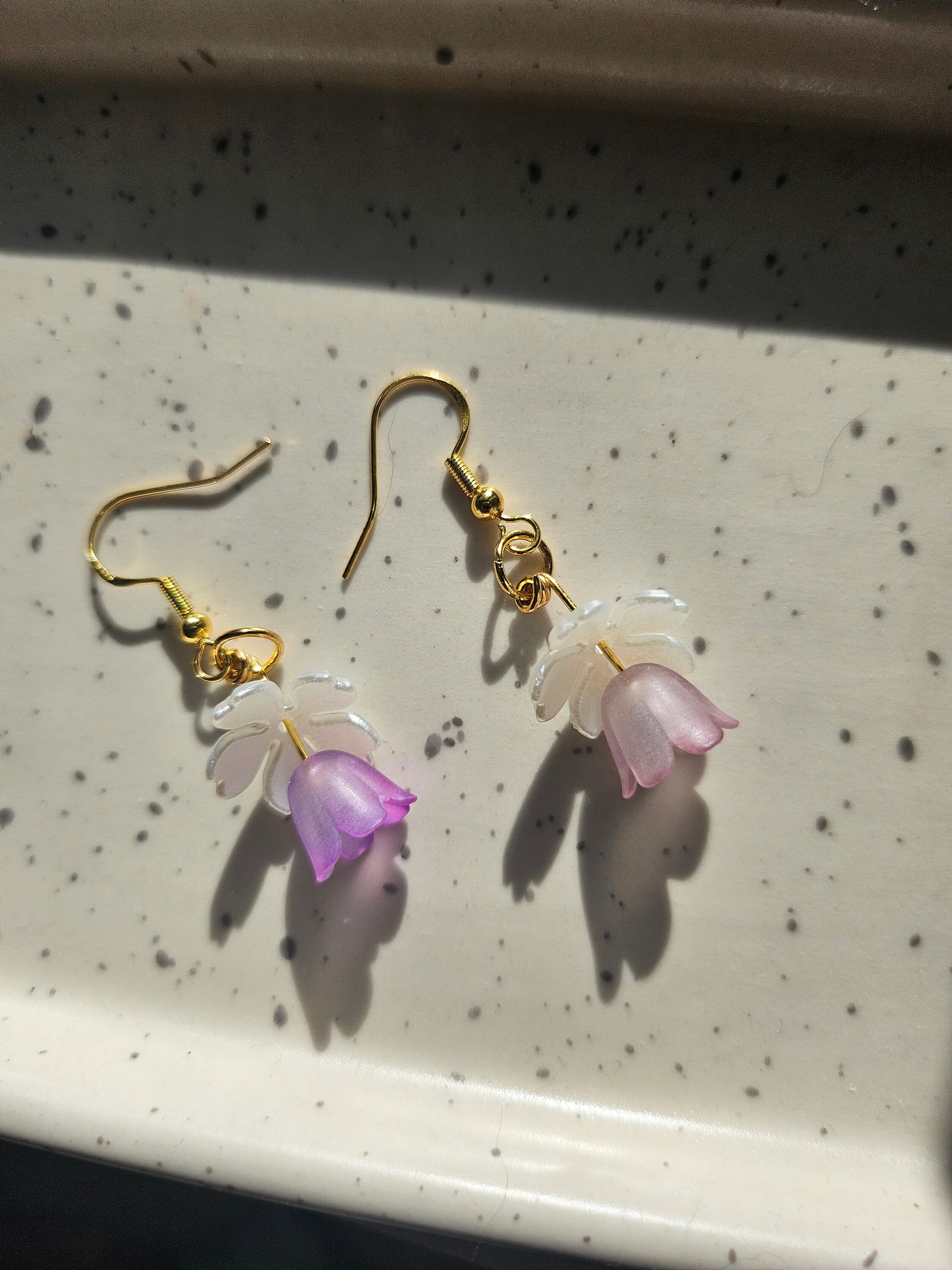 Flower Earrings - Etsy