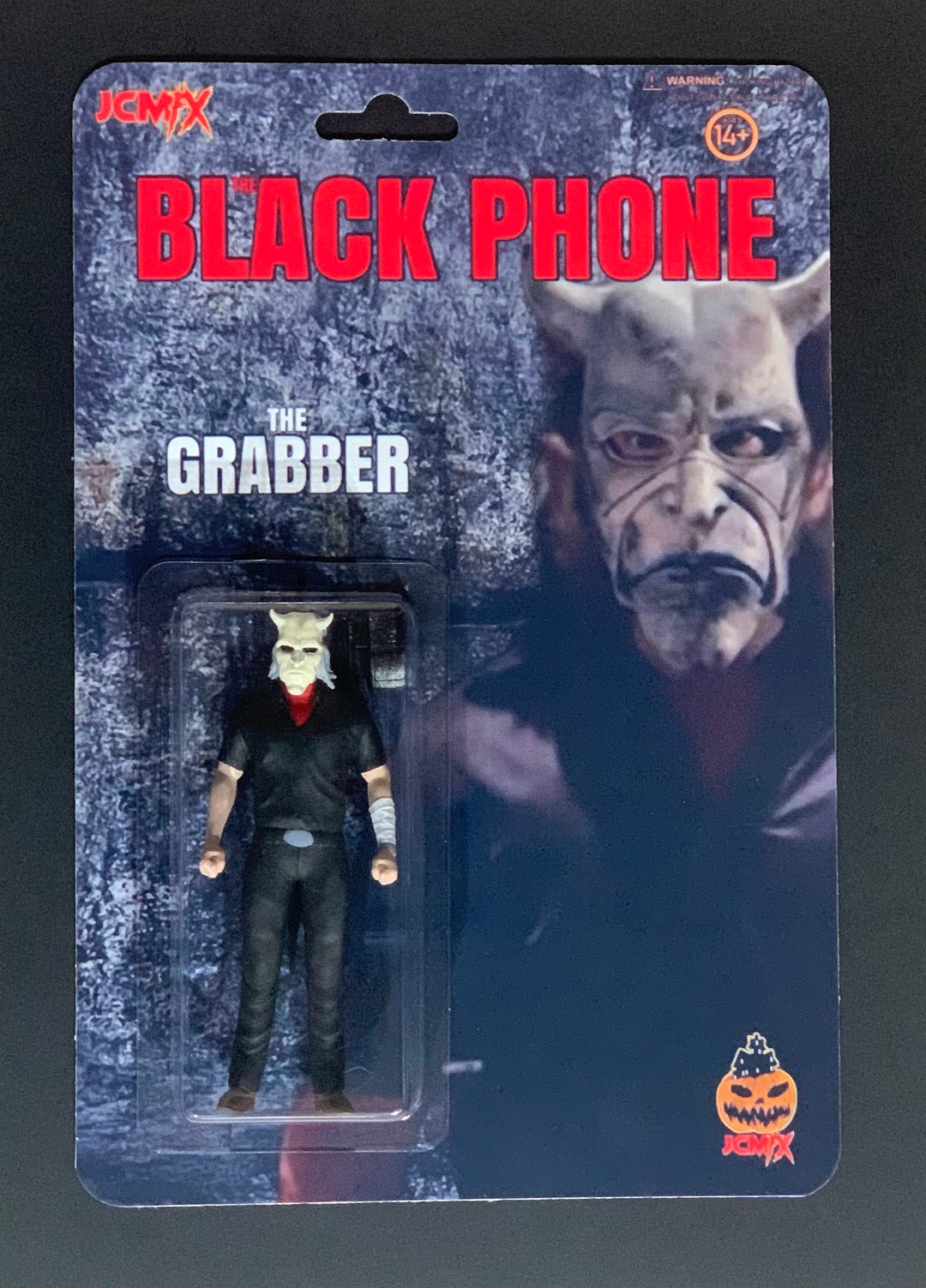 The Black Phone Custom Figure Series 2 the Grabber frown Mask - Etsy