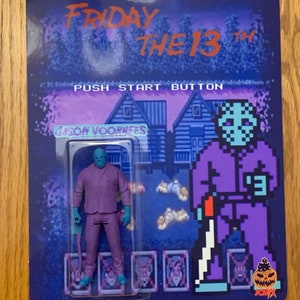 Friday the 13th Nes Custom Horror Figure Jason Voorhees - Etsy