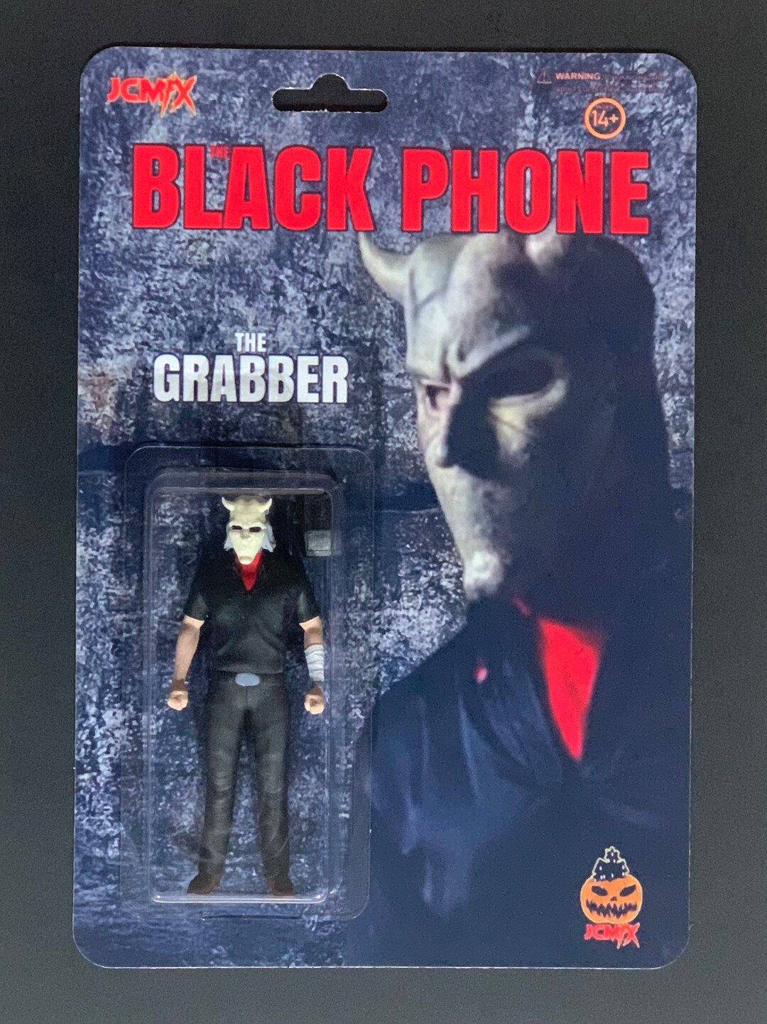 The Black Phone Custom Figure Series 2 the Grabber no Face Mask - Etsy