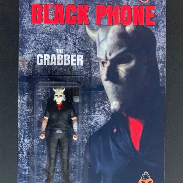 The Black Phone Mask - Etsy