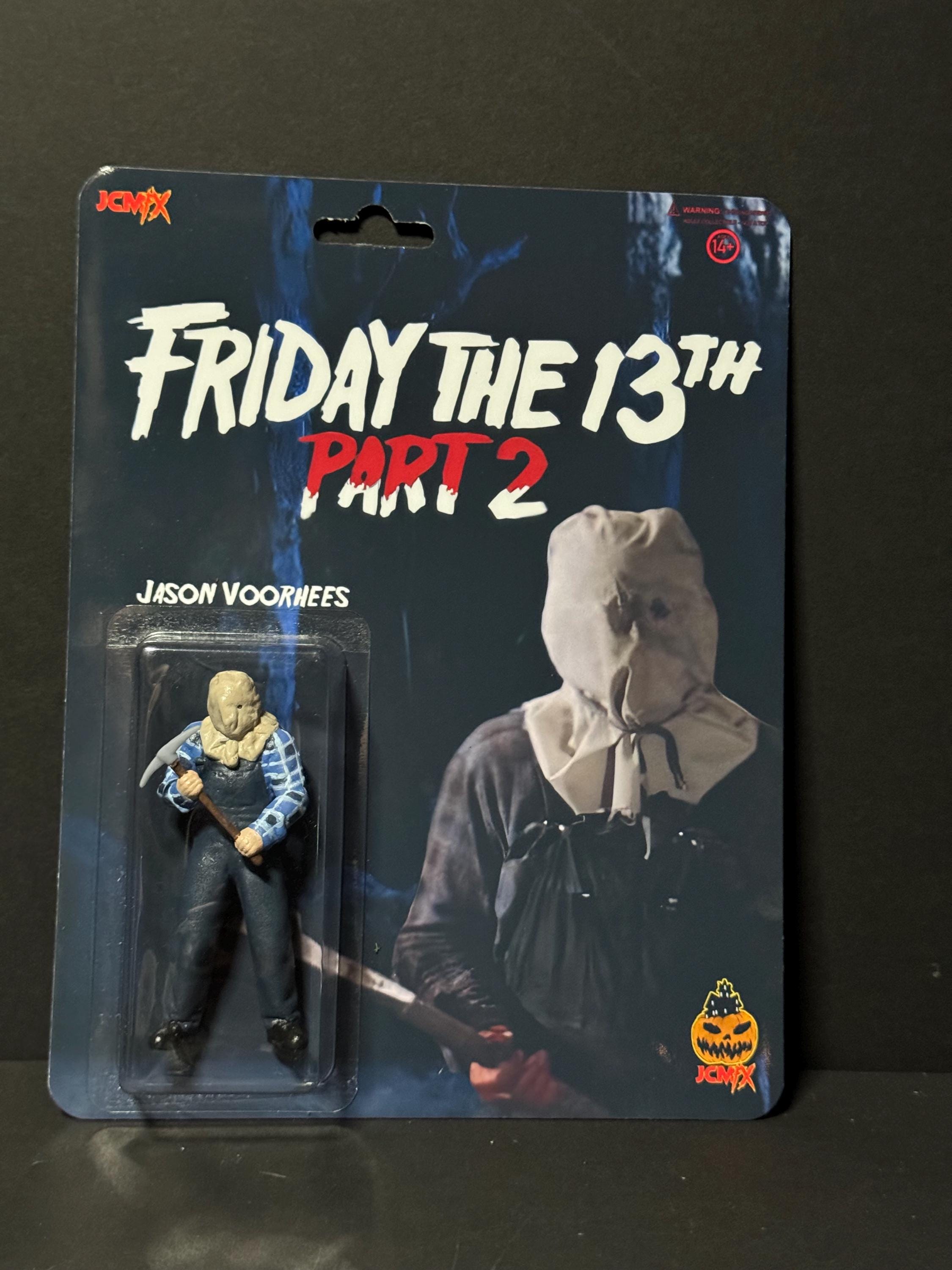 Friday the 13th Part 2 Custom Horror Figure Sackhead Jason Voorhees Etsy