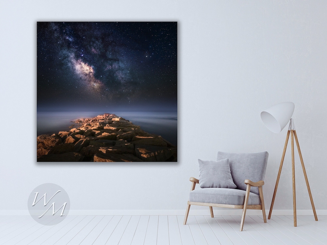 Milky Way Art Celestial Wall Art Print Milky Way Photography Print ...