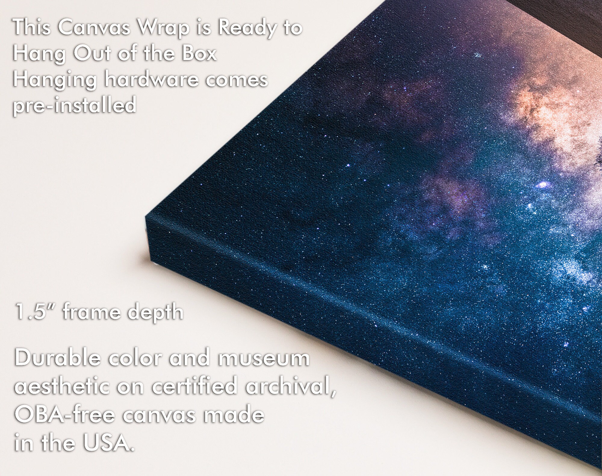 Milky Way Print Milky Way Wall Art Milky Way Art Print Milky Way Canvas ...