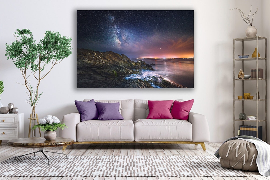 Milky Way Print Milky Way Wall Art Milky Way Art Print Milky - Etsy