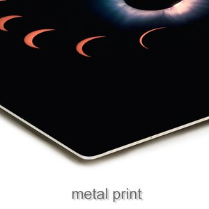 Solar Eclipse 2024 Photography Print – Total Eclipse Phases Wall Art ...