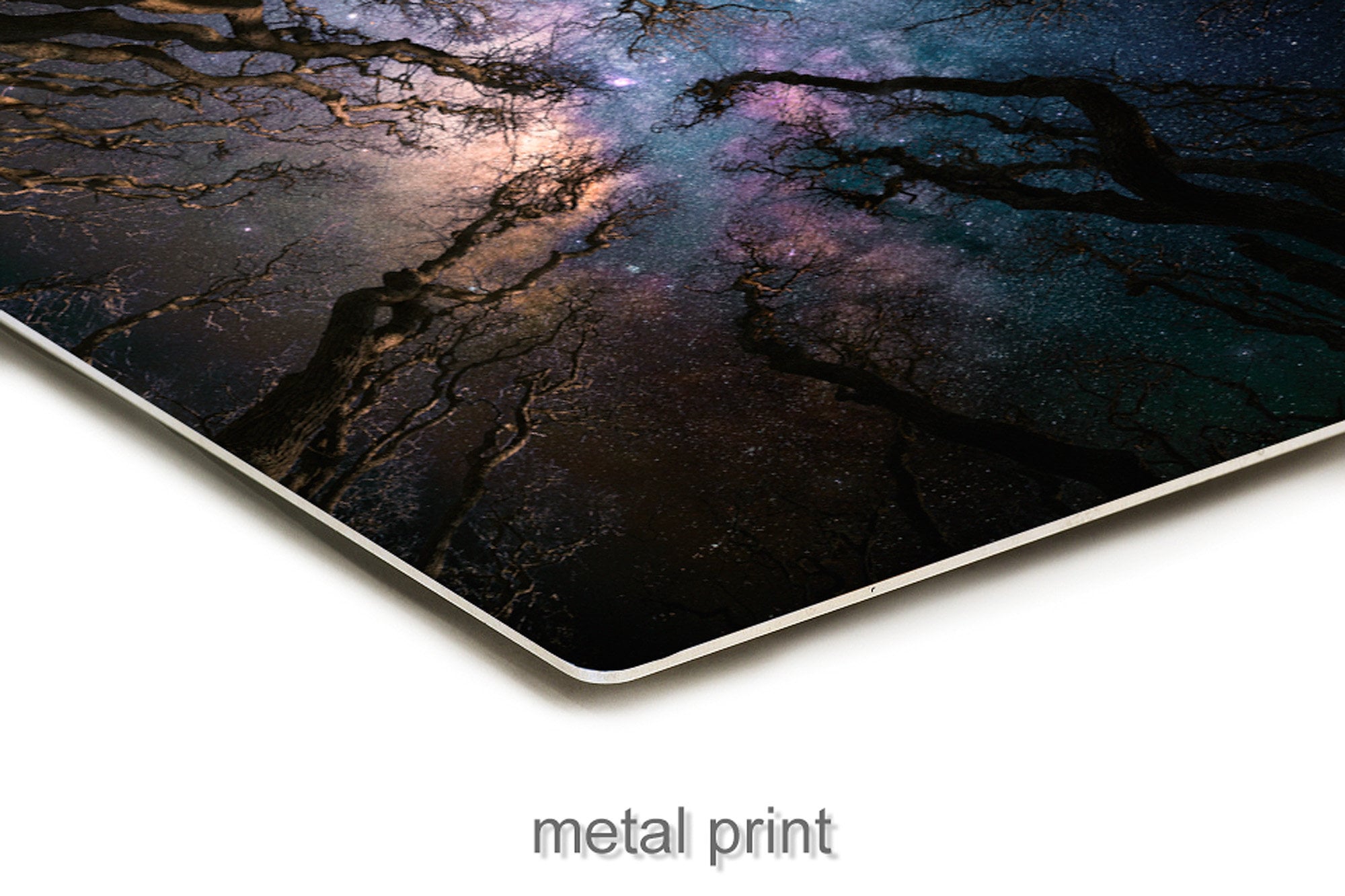 Milky Way Print Milky Way Wall Art Milky Way Forest Print Milky Way Art ...