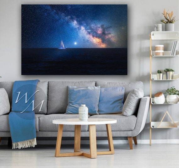 Milky Way Art Print Milky Way Wall Art Milky Way Print Milky - Etsy