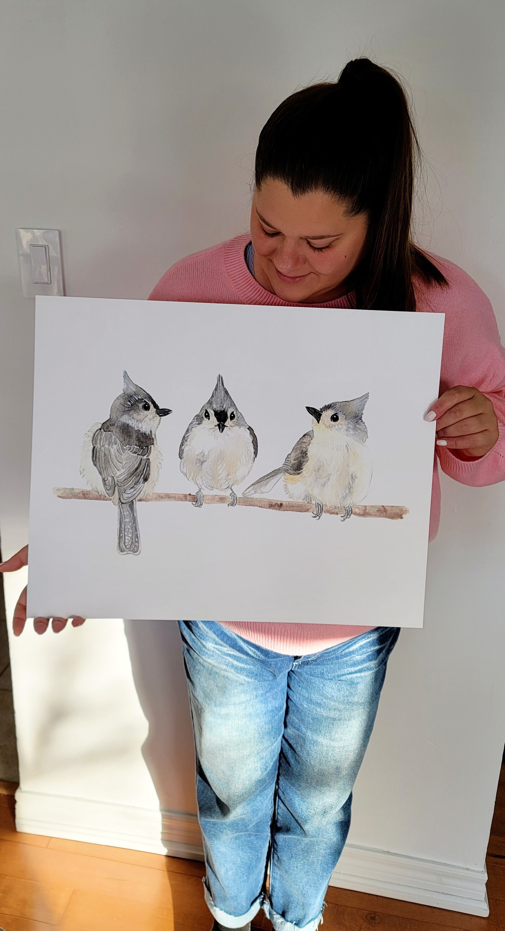 Tufted Titmice Prints 8x10 Various Sizes - Etsy Canada