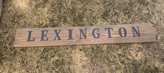 Sign your Town Name | Etsy