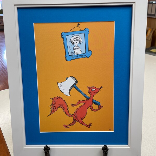 Dr Seuss Picture Frame - Etsy