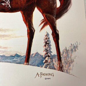 Vintage Arnold Friberg Print Canadian Mountie Bugle - Etsy