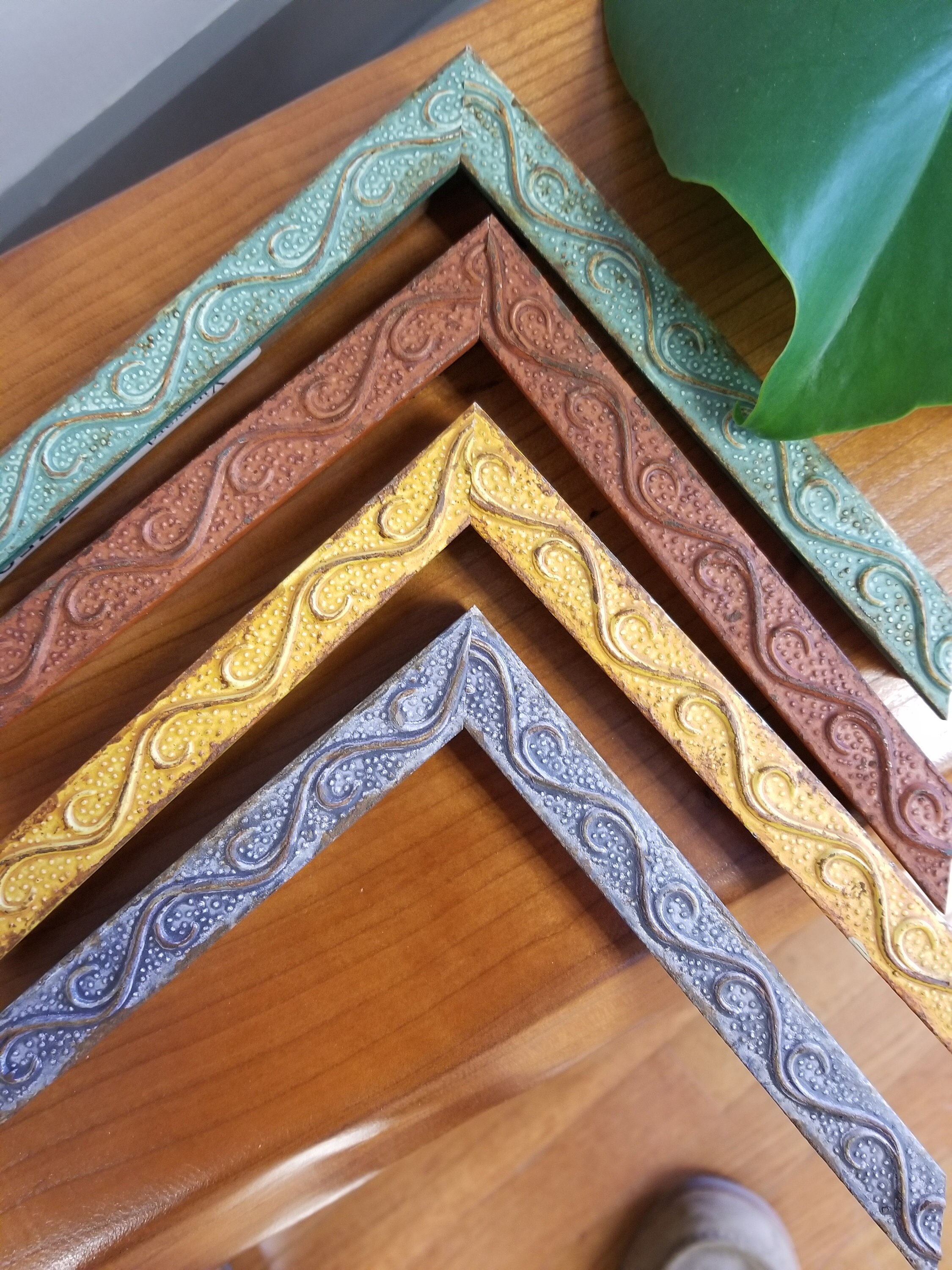Colorful Wavy Pattern Picture Frames 5x7 8x10 8.5x11 and More - Etsy
