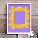 Monica's Yellow Frame. Yellow Peephole, Friends Tv Show, Friends Yellow ...