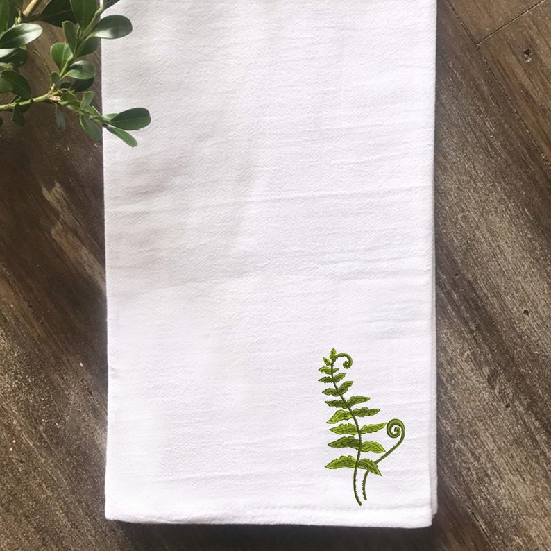 Forest Fern Machine Embroidery Mask Pine Tree Green Grass - Etsy