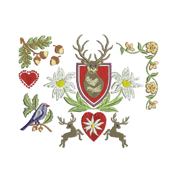 Edelweiss Embroidery - Etsy