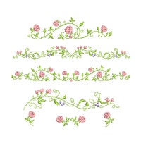 Rose Border - Etsy