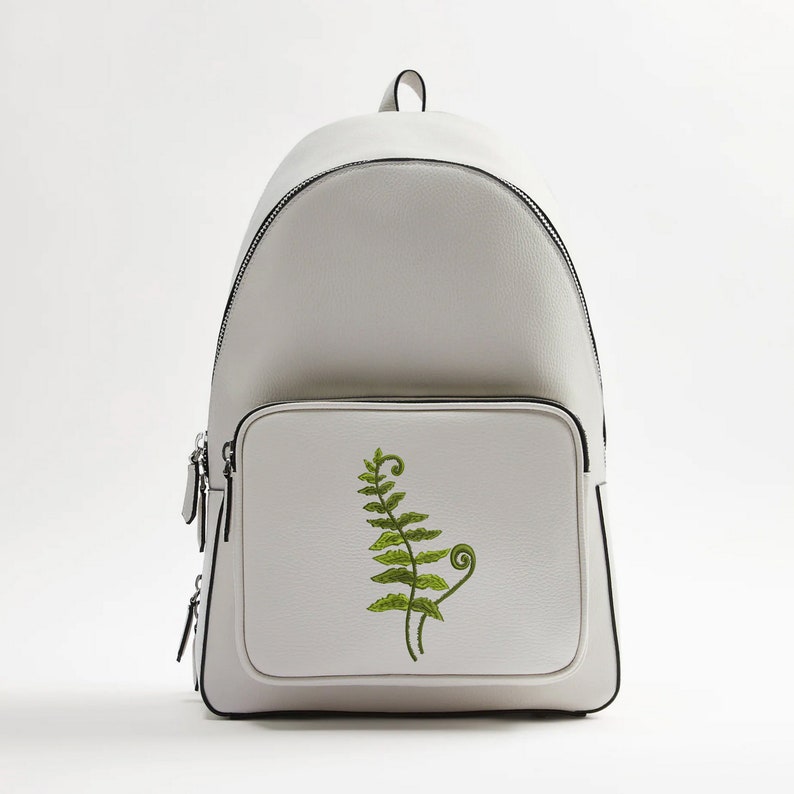 Forest Fern Machine Embroidery Mask Pine Tree Green Grass - Etsy