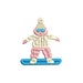 Winter Ski Sport Machine Embroidery Design, Snowboard Mountain Skiing ...