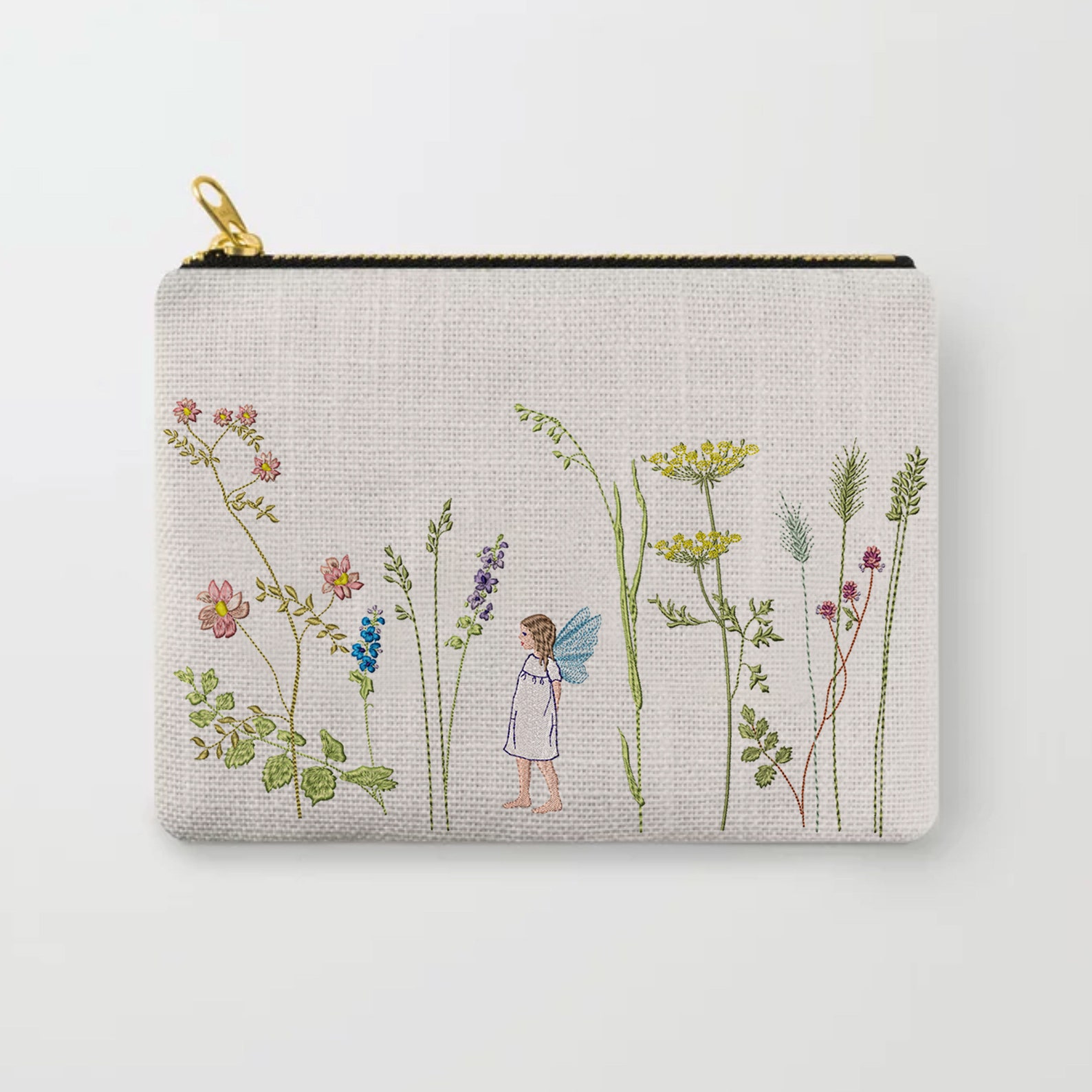 Flower Fairy Machine Embroidery Garden Easter Floral Botanical | Etsy