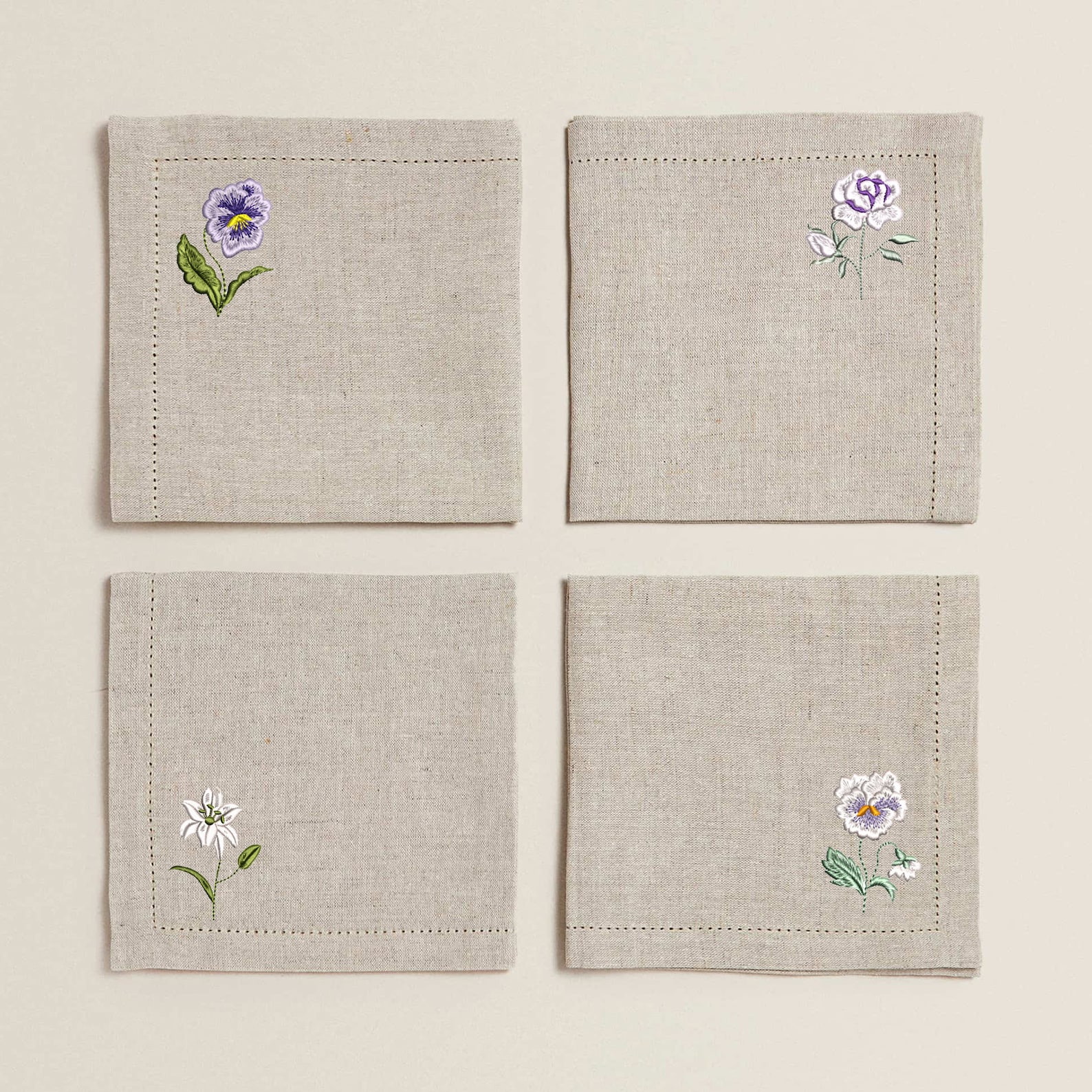 28 Flower Machine Embroidery Design Flowers Botanical - Etsy