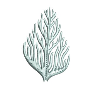 Set of 14 Sea Corals Nautical Chinoiserie Coral Reefs Tropical Ocean ...
