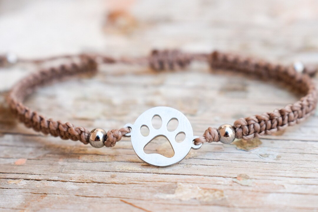 Pulsera Huella Acero inoxidable Pulseras veraniegas Pulsera Huella ...