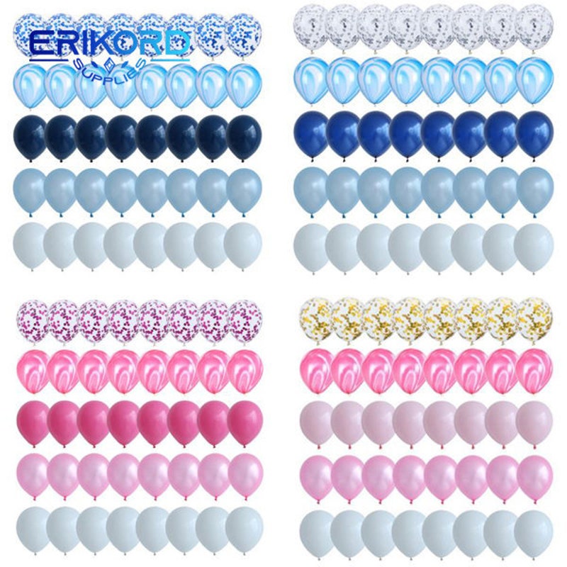 Marble Party Balloons - Etsy