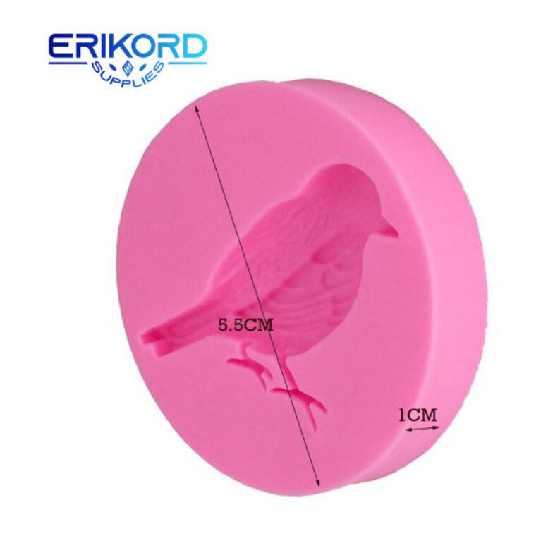 DIY Bird Silicone Mold Fondant Cake Decorating Tools Polymer - Etsy