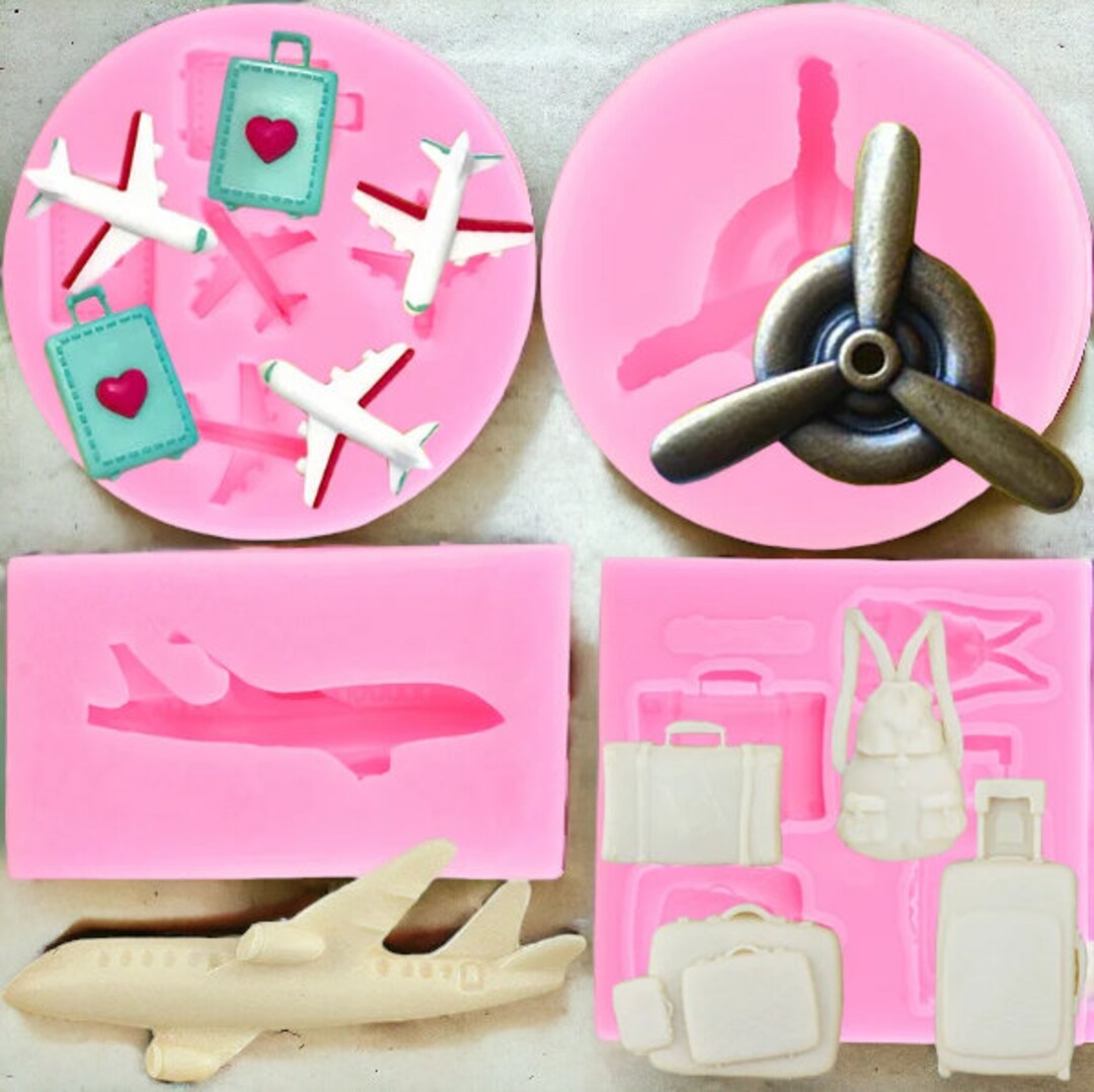 Aviation Enthusiasts Silicone Mold DIY Cake Decorating Tool for ...