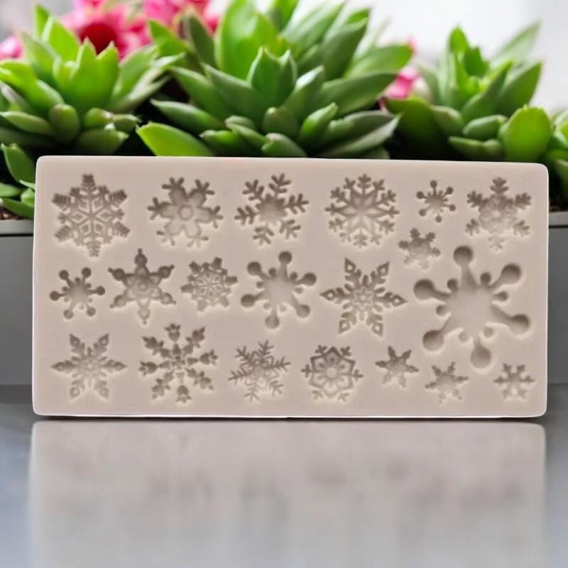 Snowflake Chocolate Molds - Etsy