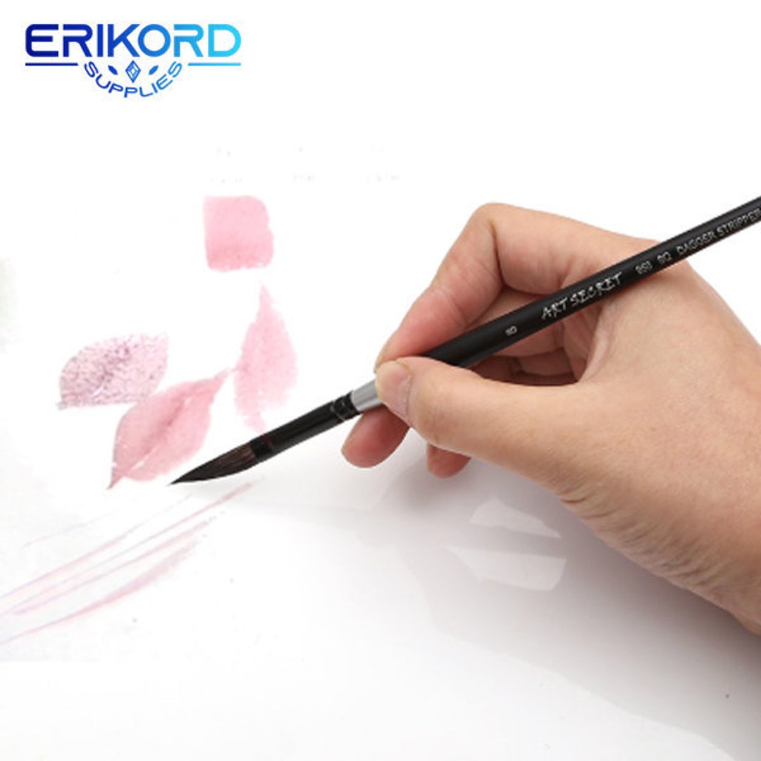 Squirrel Hair Watercolor Brush Dagger Type Art Painting Brushes for ...