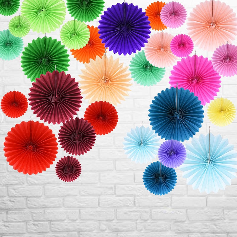 Tissue Paper Fan - Etsy