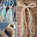 10m/bag Natural Raffia Rope DIY Crafts Wedding Decoration Invitation ...