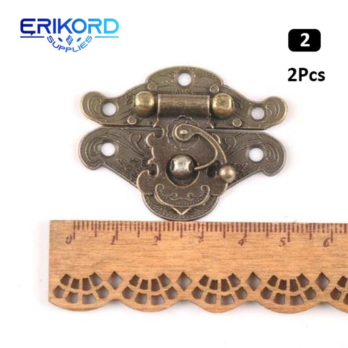 Vintage Antique Brass Wood Suitcase Box Clasp for Wooden Boxes | Etsy