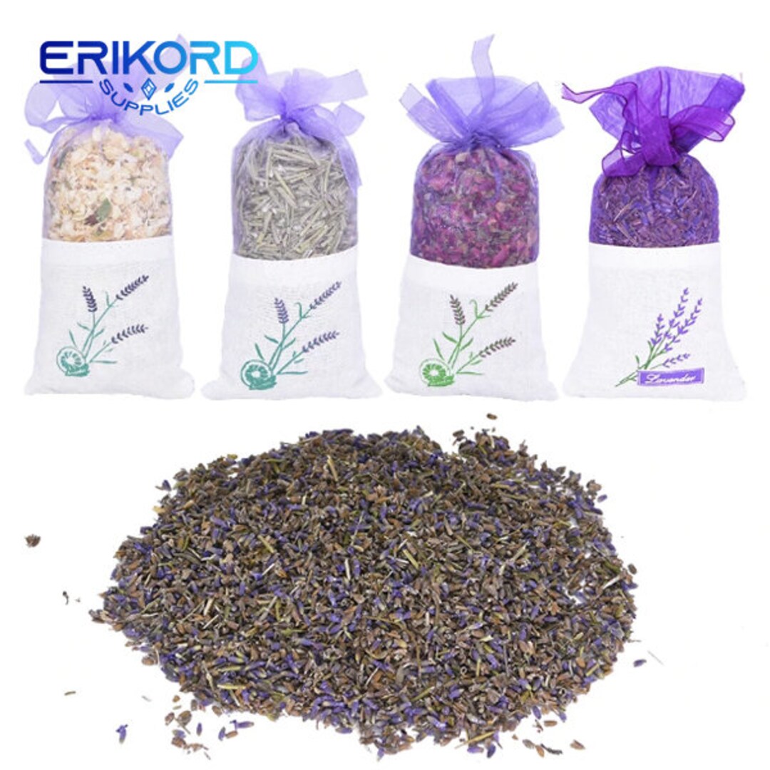 13*6.5cm Natural Dried Flowers Sachet Bag Lavender Rose Jasmine ...