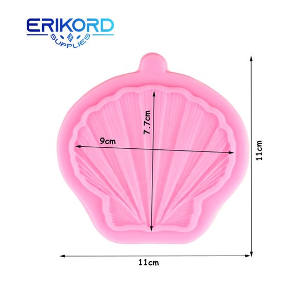 Clam Shell Silicone Molds Cake Border Fondant Cake Decorating Tools ...