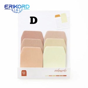 Index Divider Sticky Notes Paper Tabs, Self Adhesive Memo Pads, 60 ...
