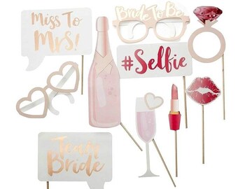 Team Bride Props | Etsy