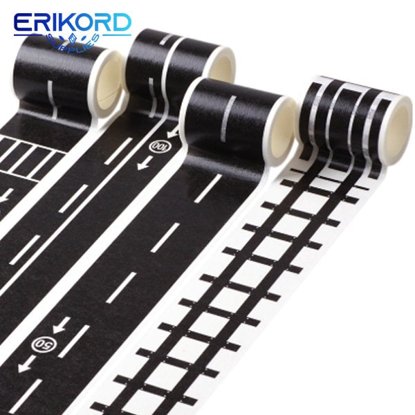 Hand DIY Railway Road Stickers Creative Traffic Road marking | Etsy