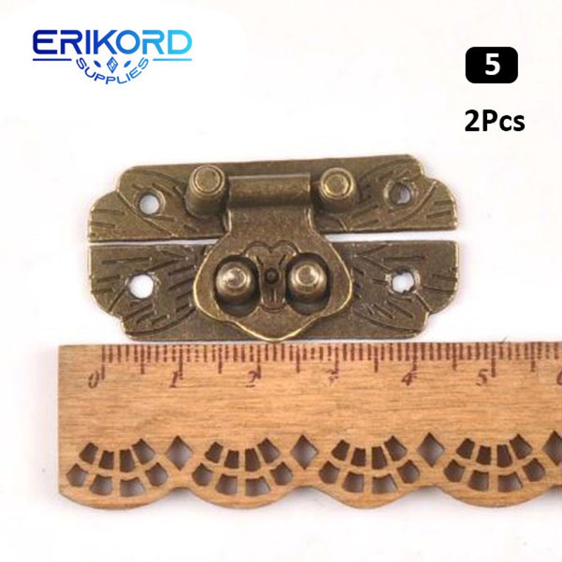 Vintage Antique Brass Wood Suitcase Box Clasp for Wooden Boxes | Etsy