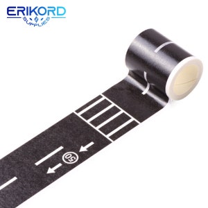Hand DIY Railway Road Stickers Creative Traffic Road Marking Label ...