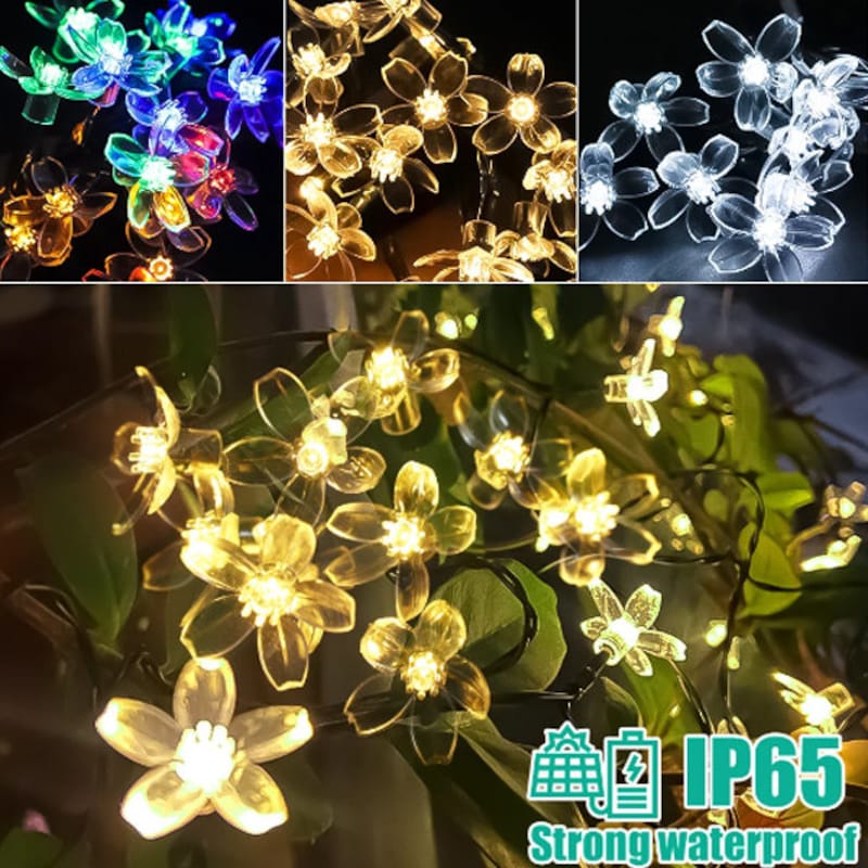 Flower String Lights - Etsy