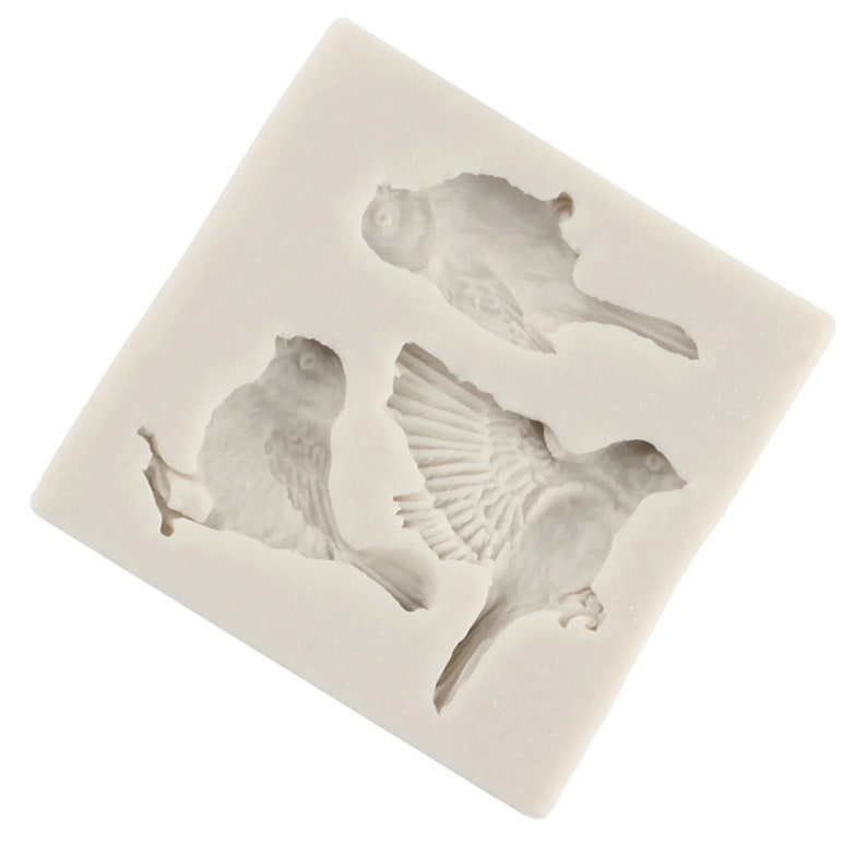 Sugarcraft Birds Silicone Mold Fondant Mold Cake Decorating Tools Candy ...
