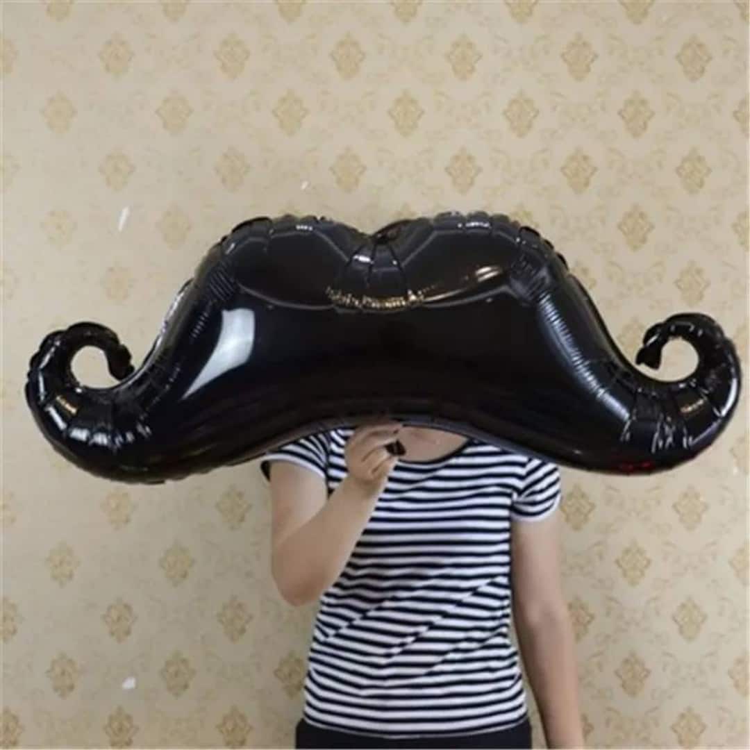 Moustache Balloon Little Man Baby Shower Decorations Balloons Mustache ...