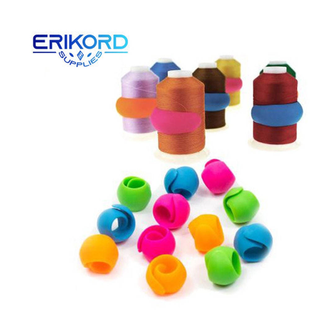 5/10/20pcs Thread Spool Huggers Bobbin Clamps Holders Keep Thread ...