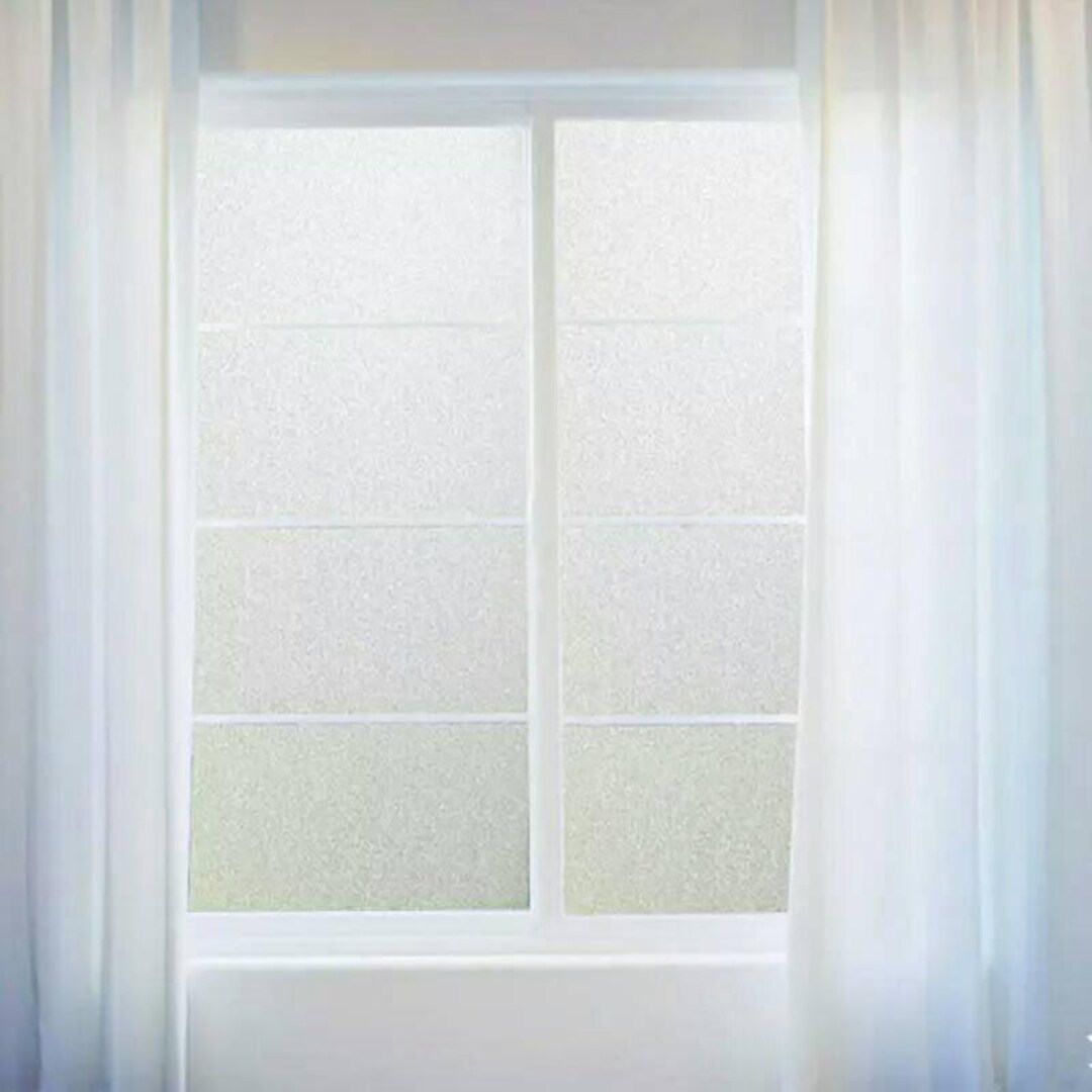 PVC Bathroom Window Film Glass Sticker Home Privacy Frosted Frost Cover ...