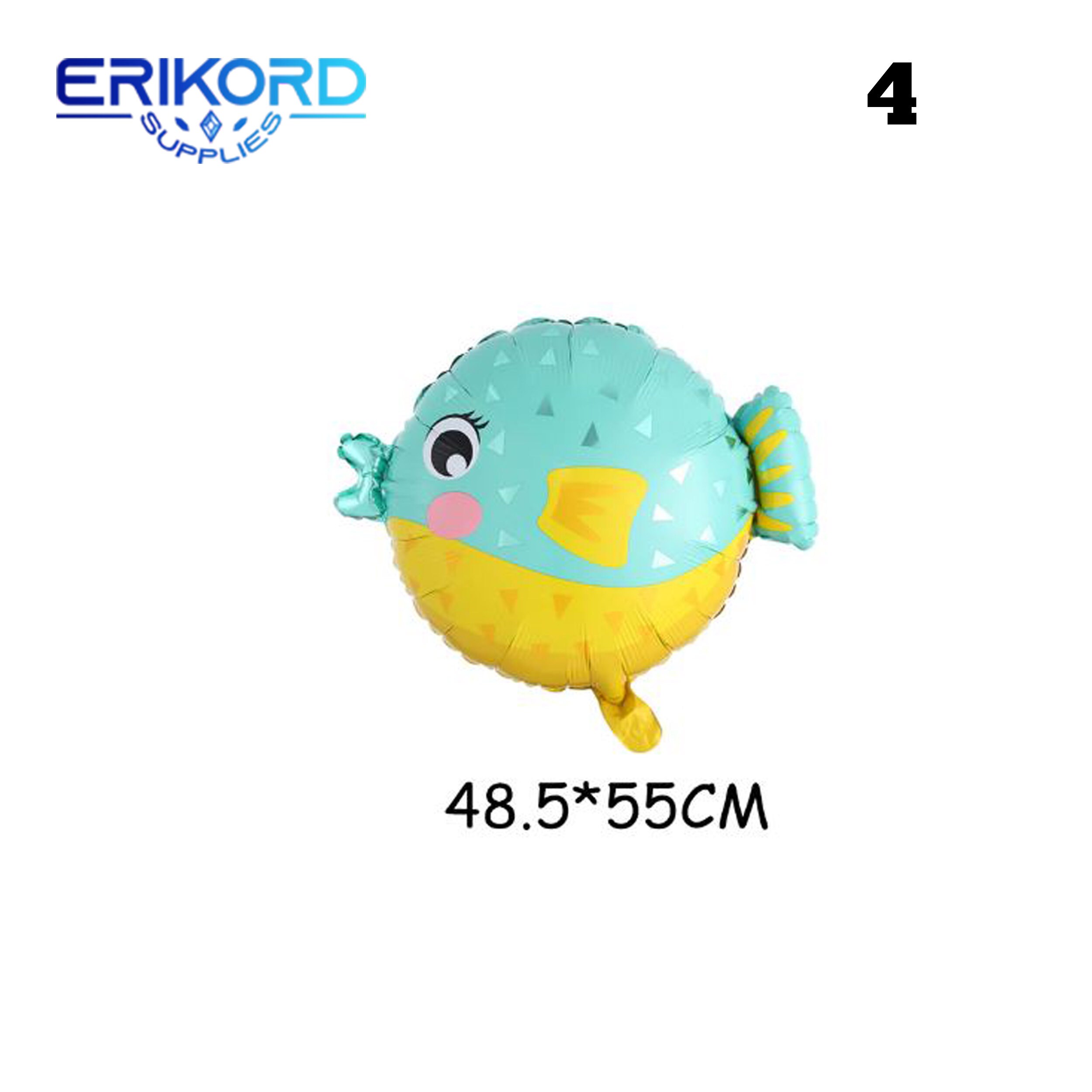 5pcs Cute Fish Sea Animal Balloons Starfish Sea Horse Crab - Etsy