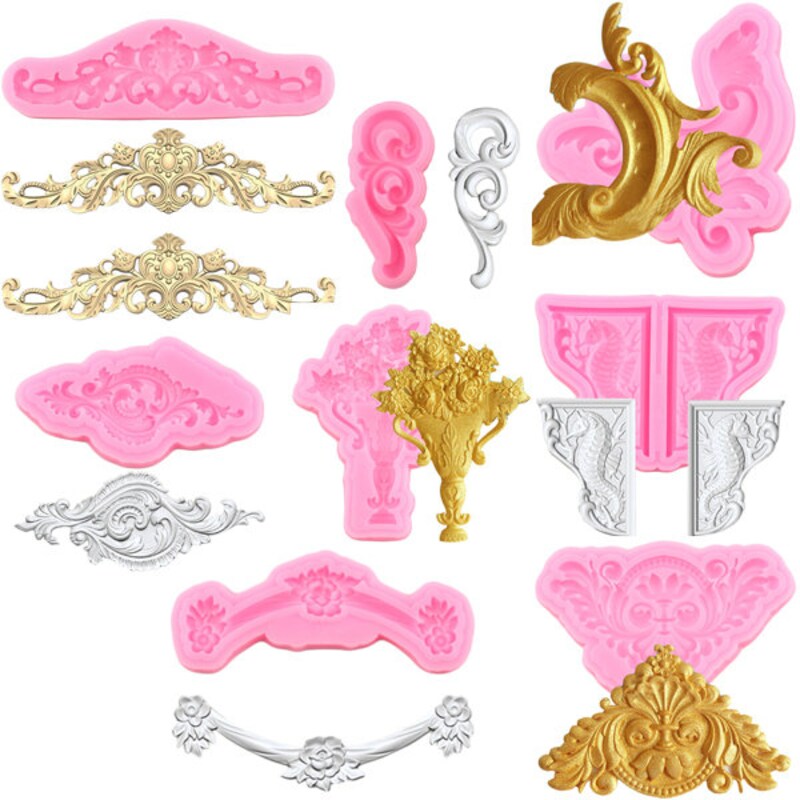 Silicon Baroque Mold - Etsy