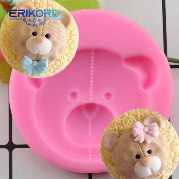 3d Bear Silicone Molds - Etsy